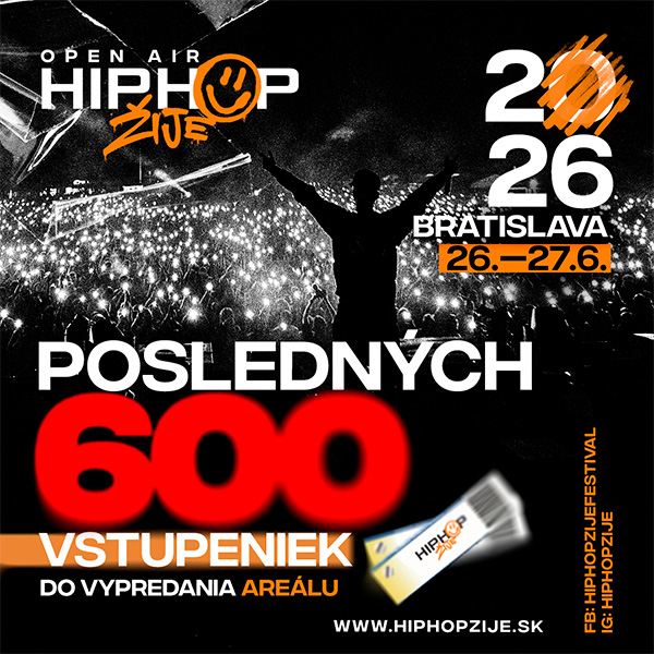 HIP HOP ŽIJE BRATISLAVA 2026 | TICKETPORTAL vstupenky na dosah ...